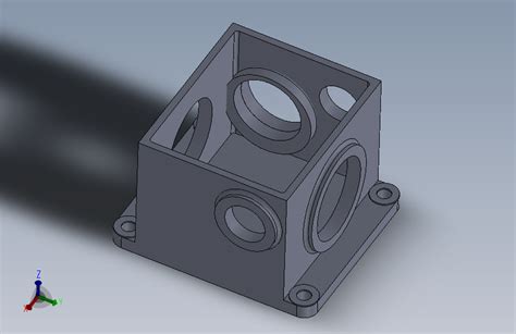 箱体加工工艺设计【含图和文档】 Solidworks 2012 模型图纸下载 懒石网