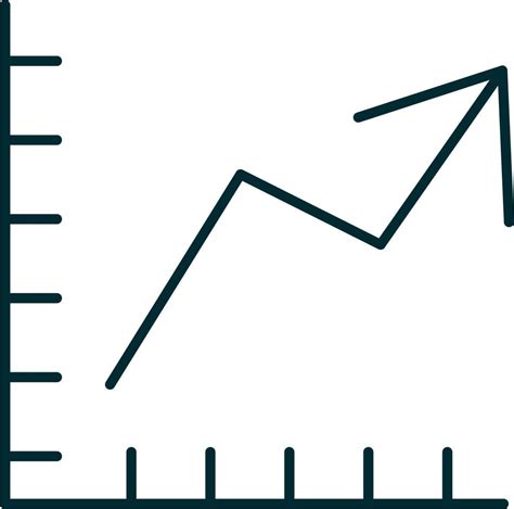 line graph vector icon 21327314 vector art at vecteezy