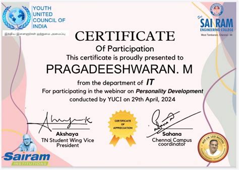 Pragadeeshwaran M On Linkedin Sparkyourgrowth Yuciwebinar