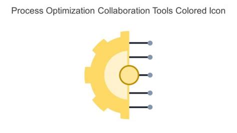 Process Optimization Collaboration Tools Colored Icon In Powerpoint Pptx Png And Editable Eps