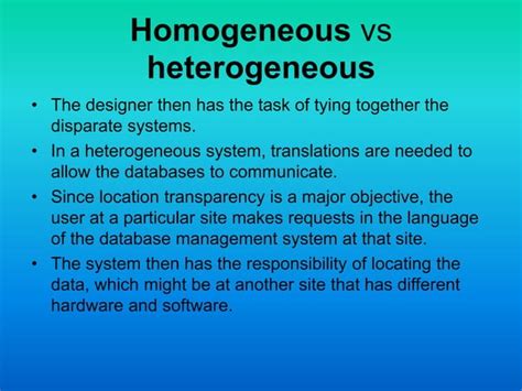 Adbms 28 Components Of Distributed Database System Ppt