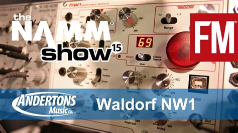 Namm 2015 Waldorf Nw1 Eurorack Wavetable Module Youtube Acoustic Fields