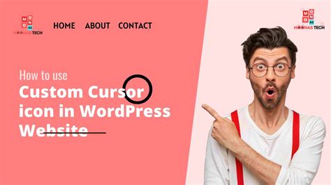 How To Use Custom Cursor Icon In Wordpress Website Wp Custom Cursor Moonas Tech Youtube