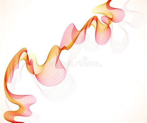Abstract Background With Wave And Halftone Effect Stock Vector Illustration Of Abstract Card