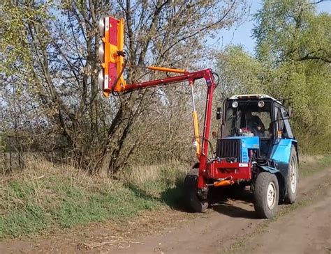 Фреза Обрезчик веток Дерева Обрезка деревьев на трактор МТЗ Беларус ...
