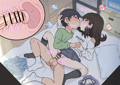 Mimi Pixiv51030577 Original Paid Reward Available Variant Set 1boy 1girl Bar Censor