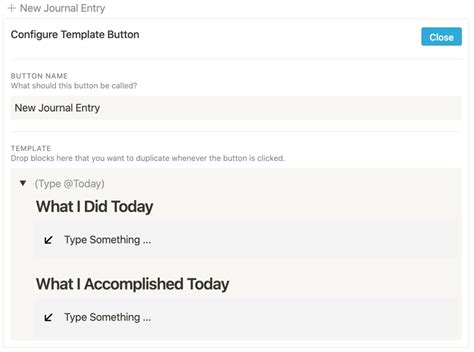 All About The Template Button In Notion — Red Gregory