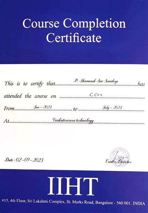 parna sai sandeep on linkedin glad to share that i ve completed my c