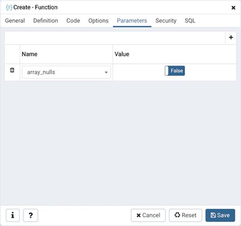 PgAdmin Documentation