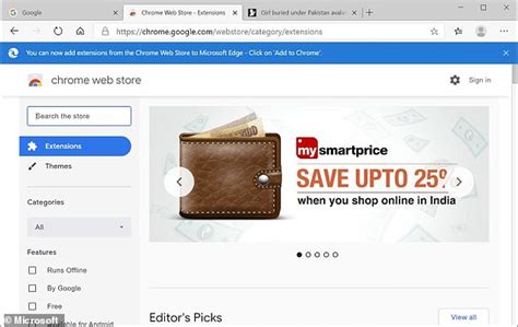 Microsoft Concedes Defeat In Battle Of The Browsers By Rebuilding Its Edge Daily Mail Online