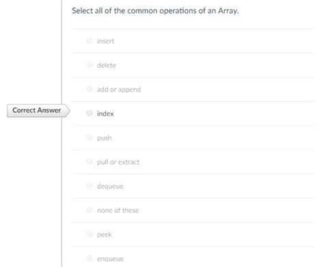 Solved Can Someone Explain Here Why The Index Is The Only Chegg Com