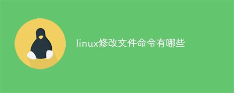 Linux修改文件命令有哪些 美云