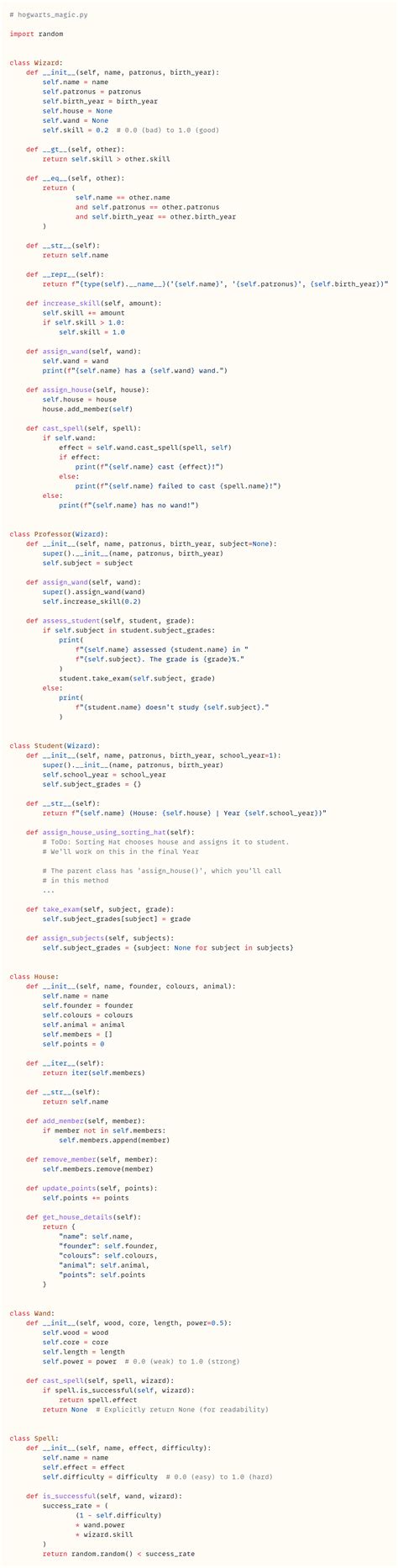 The Final Year At Hogwarts School Of Codecraft And Algorithmancy