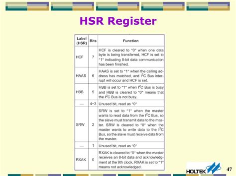 ppt introduction of holtek ht 46 series mcu powerpoint presentation