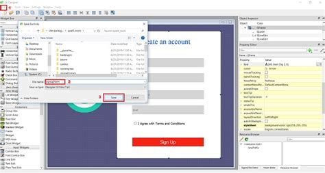 Pyqt5 Simple Registration Form