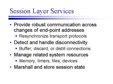 Session Layer
