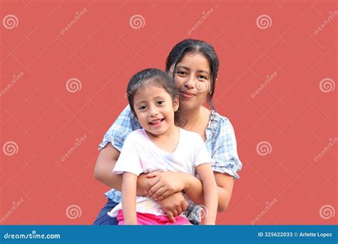 Latina Mom With Her 3 Year Old Daughter With Attention Deficit Disorder