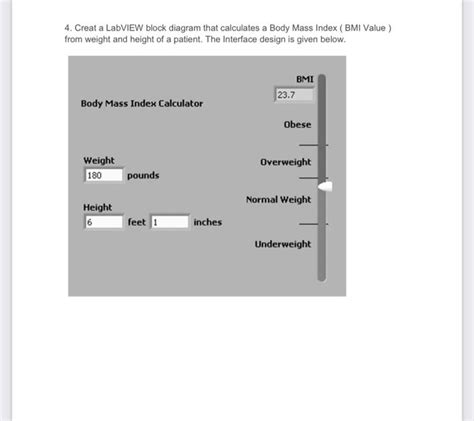 Solved Creat A LabVIEW Block Diagram That Calculates A Chegg Com
