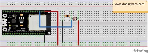 Read LDR Photoresistor Sensor Using ESP32 Donskytech Com