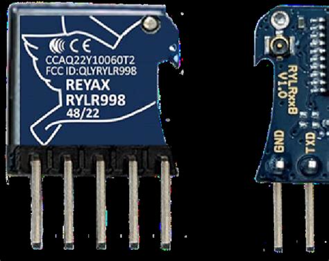 Reyax Rylr998m4 868915mhz Lora® Transceiver Module With I Pex Mhf4 Connector Dip Version