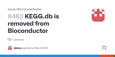 kegg db is removed from bioconductor · issue 463 · yulab smu