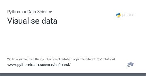 Visualise Data Python For Data Science 2430