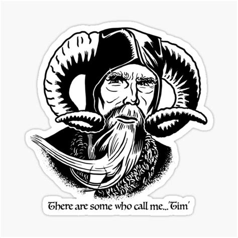 Tim The Enchanter Tribute To Monty Python And The Holy Grail Sticker For Sale By