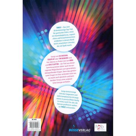 Bosse Verlag Three Thomann France