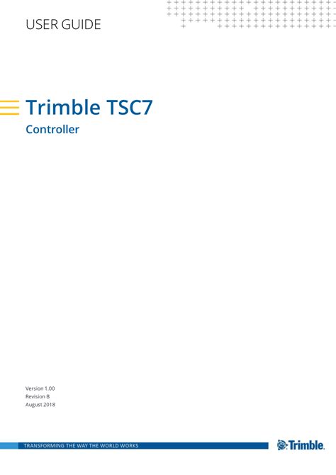 trimble tsc7 controller user guide docslib
