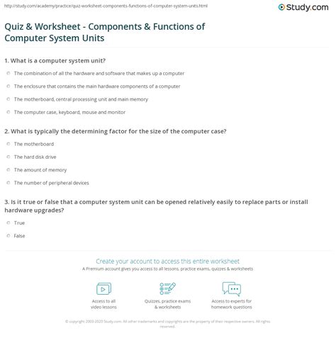 Computer System Unit Definition