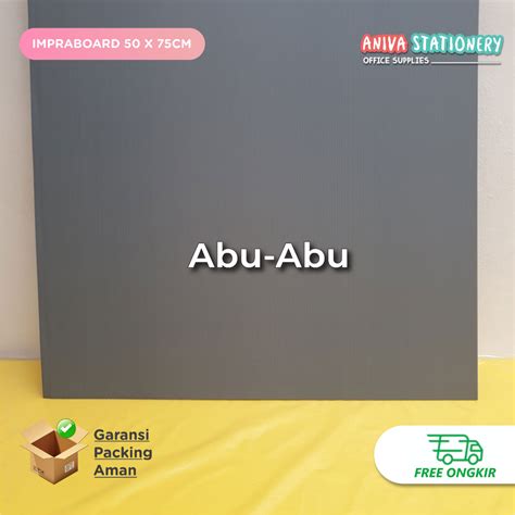 Jual Impraboard Infraboard Karton Plastik Lembaran Tebal 3mm 50 X 75 Cm Shopee Indonesia