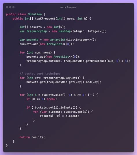 Day 4 K Frequent Elements For Problem Solving Zakaria Hossain Posted On The Topic Linkedin