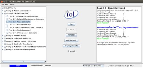 Iol Interact™ Nvme Testing Software Interoperability Laboratory