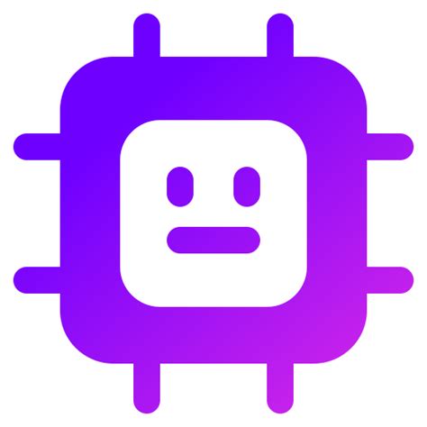 Machine Learning Brain Artificial Intelligence Chipset Ai Icon