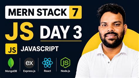 Day 7 Mern Javascript Day 3 🚀 Mern Stack Ai Full Course 🔴 Live