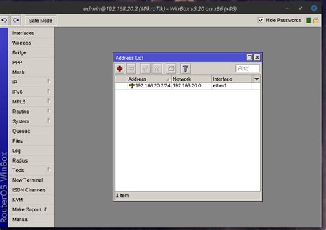 Cara Remote Mikrotik Di GNS Menggunakan Winbox