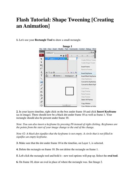 Solution Tutorial Shape Tween Studypool Solution Tutorial Shape Tween Studypool