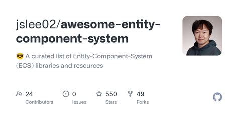 GitHub Jslee Awesome Entity Component System Sunglasses A Curated List Of Entity
