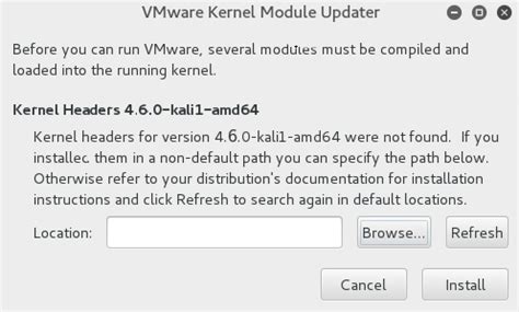 VMware Workstation Installation Issues On Linux Kernel Informal Knowledge