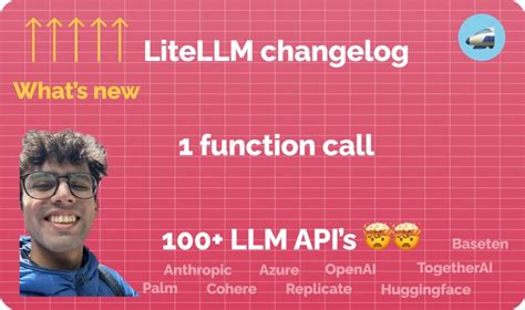 krrish d on linkedin 5️⃣ new things litellm 🚀 try 100 llm models