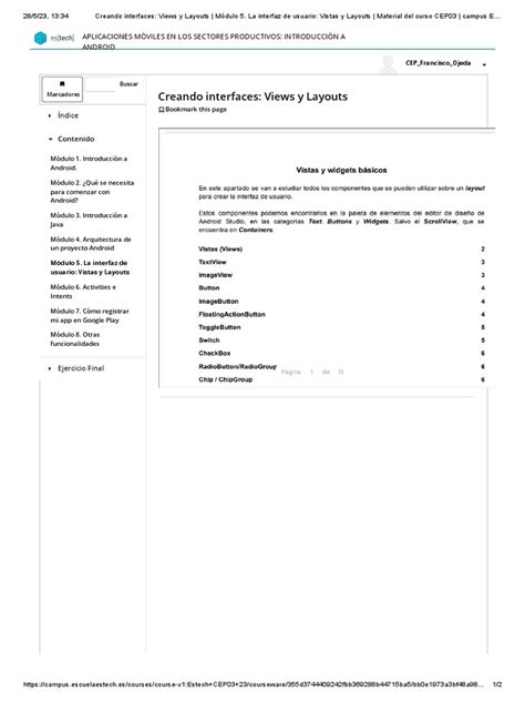 creando interfaces views y layouts módulo 5 la interfaz de usuario