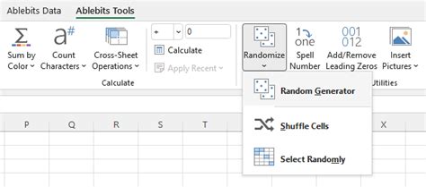 Generate Random Numbers Names Passwords Strings Codes Etc In Excel