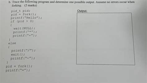 Solved b. Trace the following program and determine one | Chegg.com