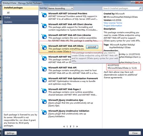 Odata简介和demo Csdn博客