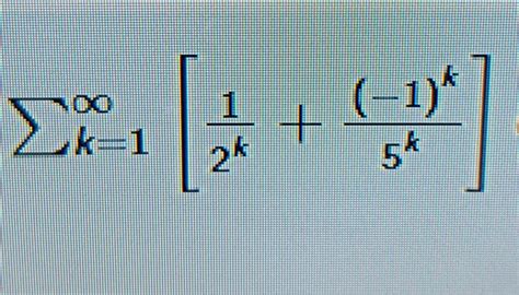 Solved Check If The Series Converges And If So Find Its Sum Chegg Com