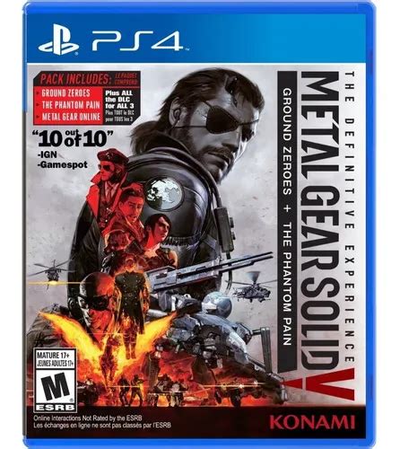 Metal Gear Solid V The Definitive Experience Caja Azul MercadoLibre