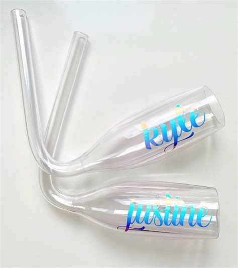 Personalized Chambong Champagne Bong Chambong Bachelorette Etsy