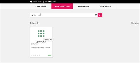 首个OpenFOAM的VS Code插件公开发布