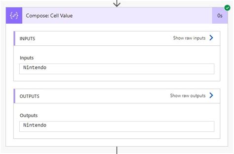 power automate excel get the value of a cell or range