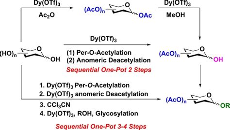 Sequential Dy Otf 3‐catalyzed Solvent‐free Per‐o‐acetylation And Regioselective Anomeric De‐o